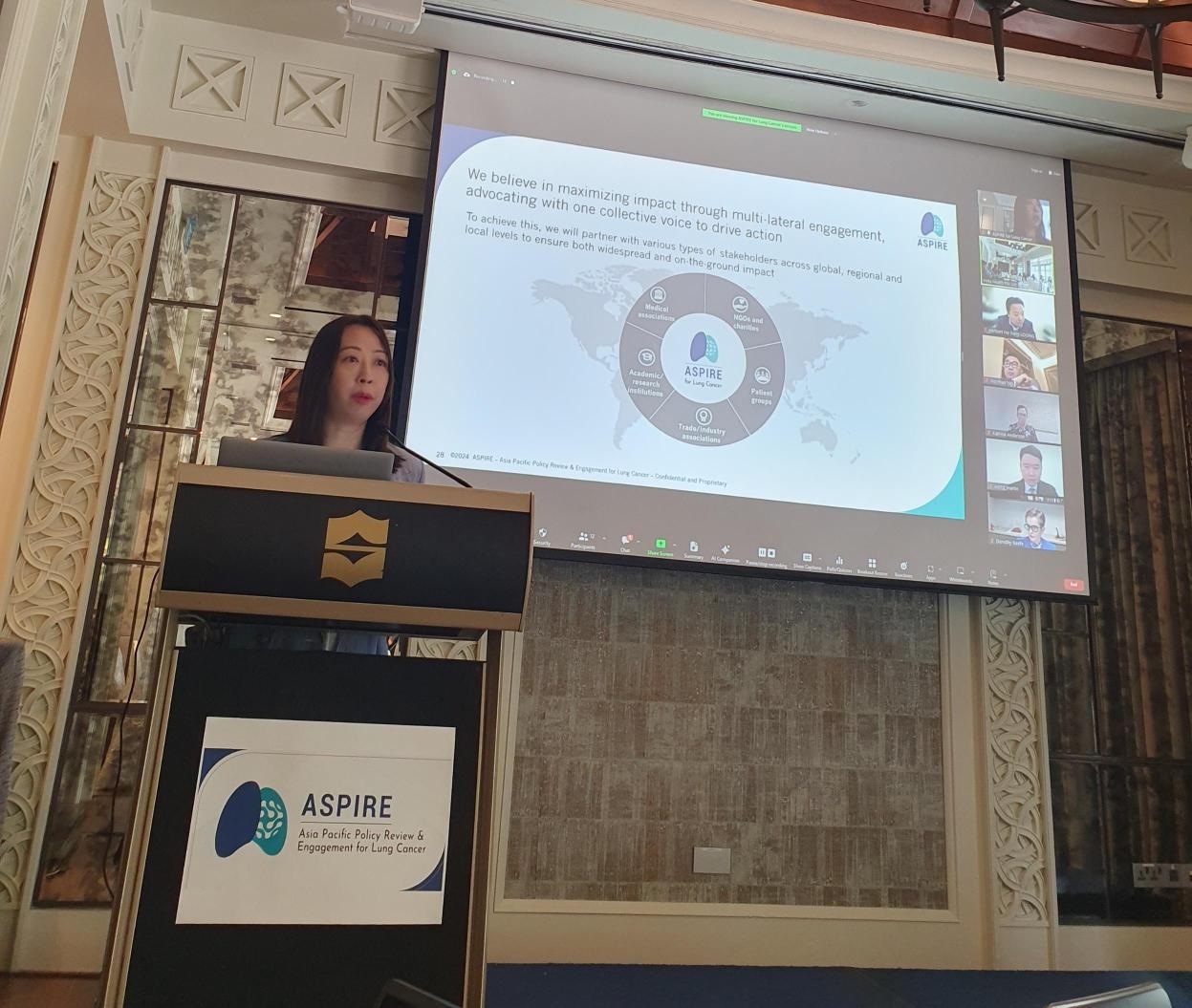 ASPIRE’s Official Launch Event held in Singapore | ASPIRE for Lung Cancer